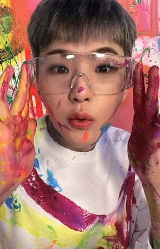 Seventeen / HOSHI / Back Side Beige / Paint / CD "Face the Sun" (CARAT ...