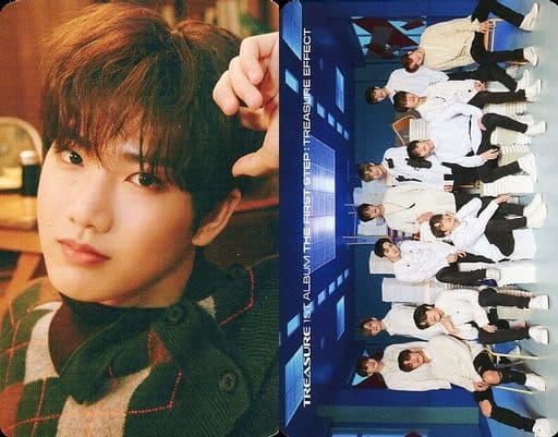 TREASURE / Front : Junkyu, Back : Gather (12 people) / CD "The First ...