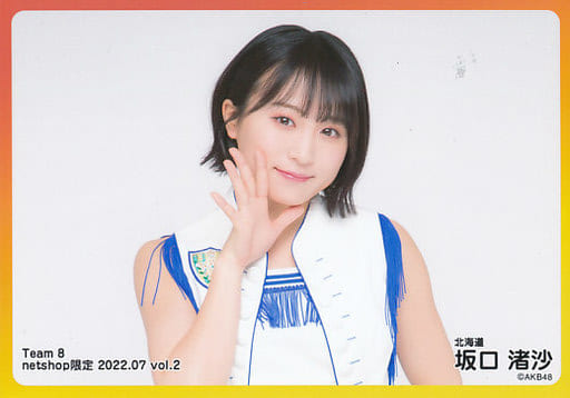 Nagisa Sakaguchi / Horizontal / Bust Up / AKB48 Team 8 July 2022 net shop only Individual ...