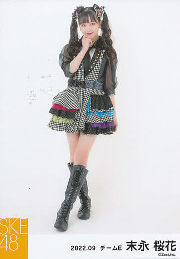 Official photo (AKB48, SKE48) / idol / SKE48 Ohka Suenaga / Whole body / SKE48 August 2022 ...