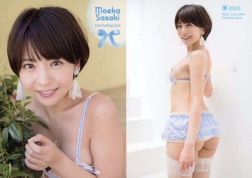 RG05 [Regular Card] : Moe Sasaki Ko / "Moe Sasaki Ko" first trading card | Toy Hobby | Suruga-ya.com