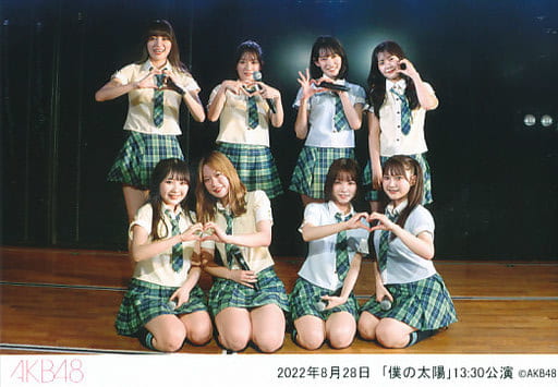 Official photo (AKB48, SKE48) / idol / AKB48 AKB48 / Set (8 people) / Yokogata, August 28, 2022 ...
