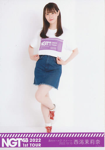 Nishikata 茉莉奈 / Kantai Mori no Hall 21 Grand Hall 2022.10.10/NGT48 1st Live Tour "Unfinished ...