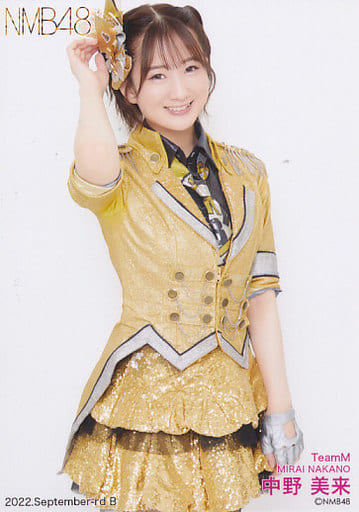 Official photo (AKB48, SKE48) / idol / NMB48 B : Mira Nakano / 2022 September-rd Random Official ...