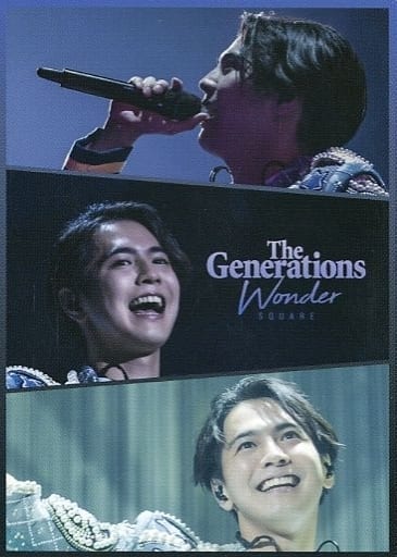 Collection card (male) / "GENERATIONS LIVE TOUR 2022" WONDER SQUARE ...