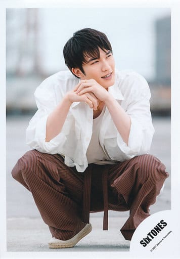 SixTONES / Jesse / Whole body / Single "Good Luck! / Futari" MV Off-shot / Official Official ...