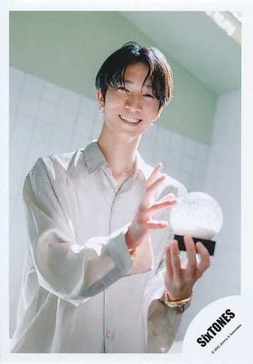 Official photo (Johnny's) / idol / SixTONES SixTONES / Tanakaki / upper body / single "Good Luck ...