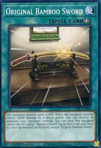 DABL-EN070 [N] : Original Bamboo Sword / Takemitsu 真刀 | Toy Hobby ...