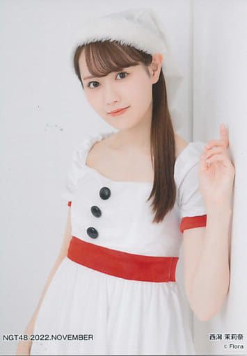 Nishikata 茉莉奈 / Upper body / NGT48 November 2022 net shop limited Individual Official photo Vol ...