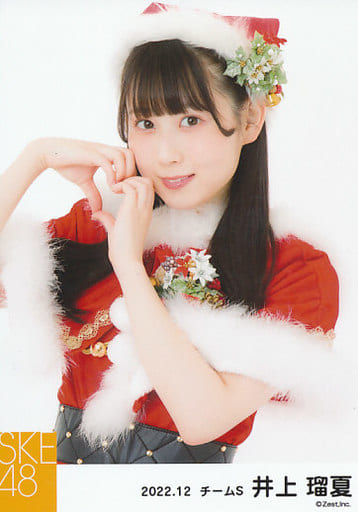 Official photo (AKB48, SKE48) / idol / SKE48 Runa Inoue / Upper Body / SKE48 December 2022 ...