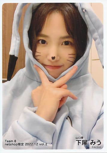 Official photo (AKB48, SKE48) / idol / AKB48 Miu Shimoo / Bust Up ...