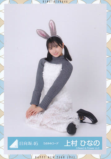 Hinano Wamura / Seated / Hyuga Saka 46 Random Official photo (Usa Mimi ...