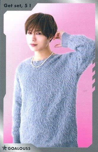Collection Card (Male) / "Get set, 5!" GOALOUS5 Trading Card Vol. 05 GOALOUS5 / Toshinari ...