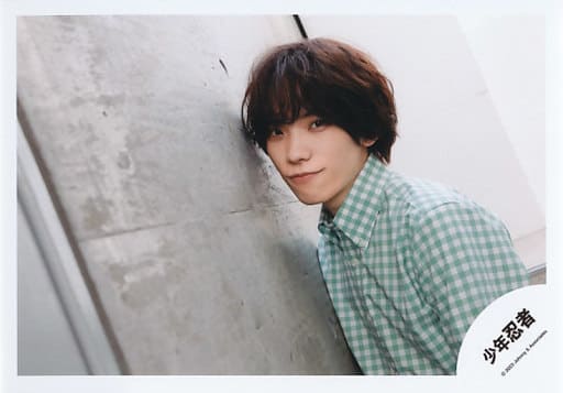 Official photo (Johnnys) / idol / Shonen Ninja Boy Ninja / Kohei Aoki / Horizontal ・ Bust Up ...