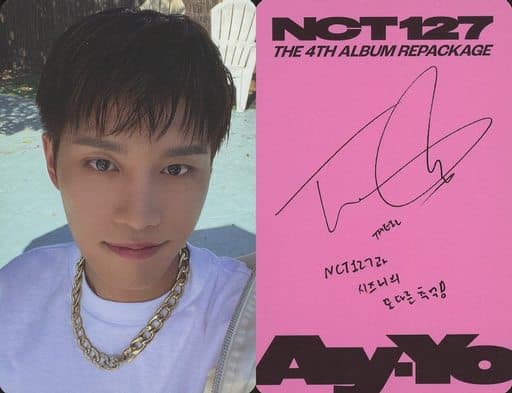 Collection card (male) / CD "Ay-Yo" 【 A Ver. 】 enclosed special photo ...