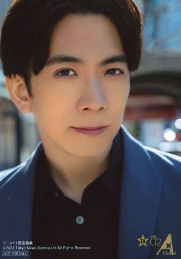 Official photo (male) / actor Kenji Ito / Magazine "TV Guide A Stars vol. 02" Animate Special ...