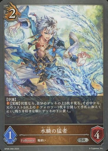 Shadowverse Evolv / SR / Follower / Booster Pack 6th "Absolute Conqueror" BP06-066 [Super Rare ...