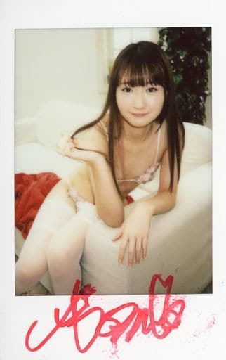 Official photo (female) / Gravure idol Asami Kondō / with handwritten signature / Fresh Cheki ...
