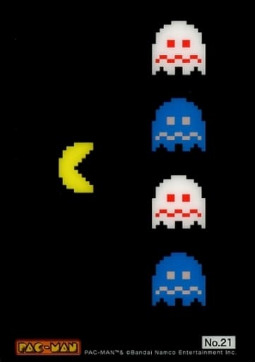 Anime Treka / Bushiroad Trading Card Collection Clear "PAC-MAN" No. 21 ...