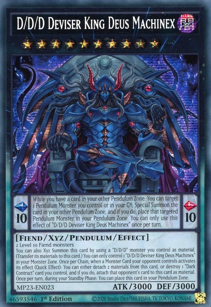 駿河屋 - MP23-EN023[SE]：D/D/D Deviser King Deus Machinex/DDD赦俿王デス・マキナ（遊戯王）