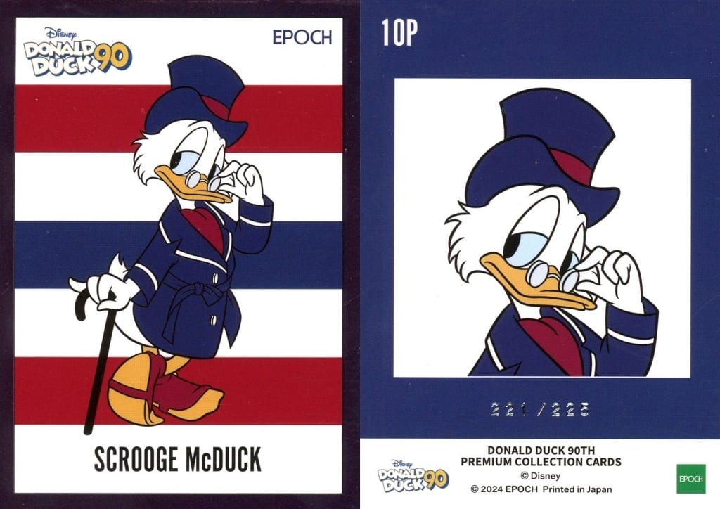 駿河屋 - 10P[インサートカードA]：SCROOGE McDUCK(複数カラー箔)(/225)（アニメ・ゲーム）