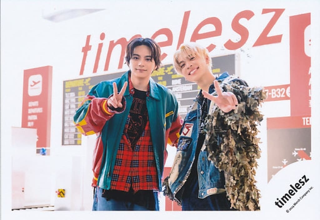 駿河屋 - timelesz/佐藤勝利・松島聡/横型・上半身/EP「timelesz」MV＆ジャケ写オフショット/公式生写真（男性生写真）