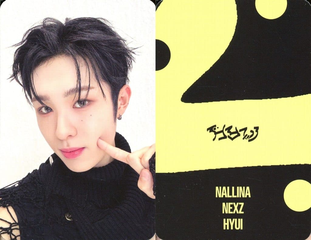 駿河屋 - NEXZ/ヒュイ(HYUI)/裏面黒・黄/CD「NALLINA(通常盤)」(Bored ver./Nalli ver.)封入フォト ...