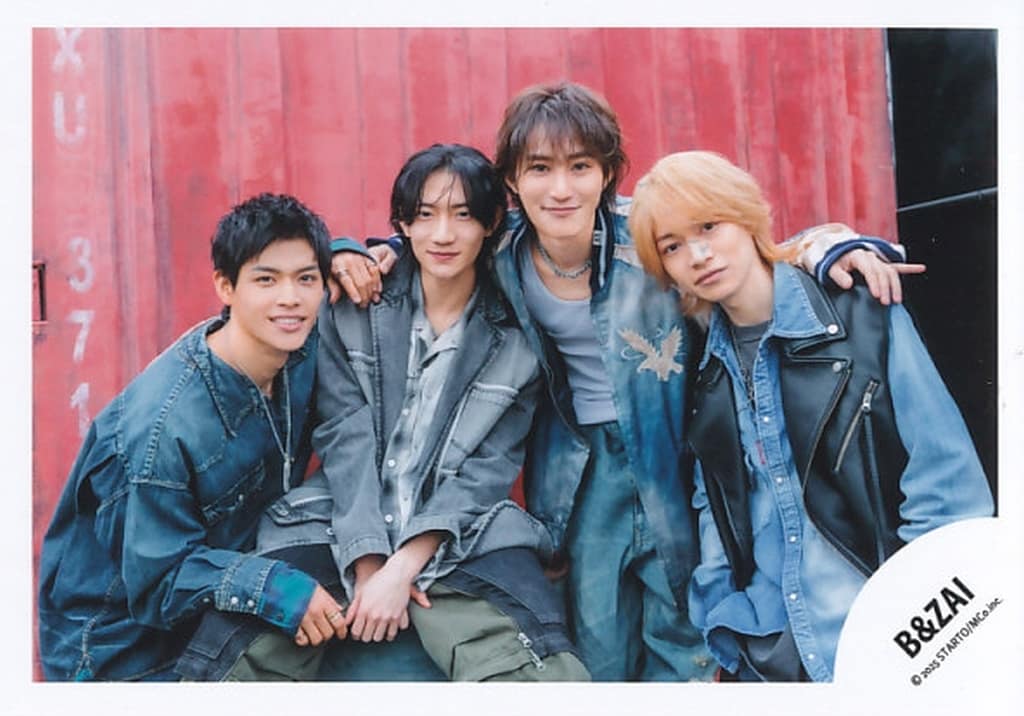 駿河屋 - B＆ZAI/橋本涼・今野大輝・菅田琳寧・川﨑星輝/横型・膝上/プロフィール写真撮影オフショット2025 第2弾/公式生写真（男性生写真）