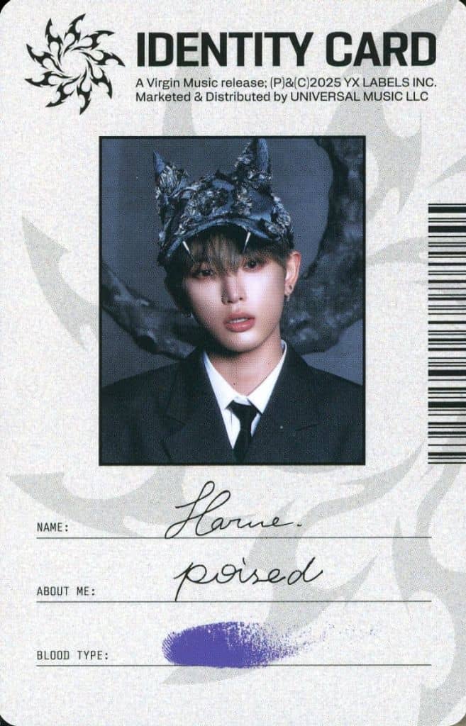 駿河屋 - ＆TEAM/ハルア(HARUA)/CD「Go in Blind (月狼) 」通常盤(TYCT-30154)封入IDENTITY ...