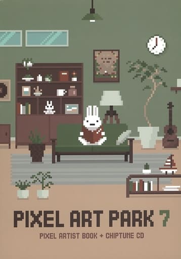 Original [Includes CDs] PIXEL ART PARK 7 PIXEL ARTIST BOOK + CHIPTUNE ...
