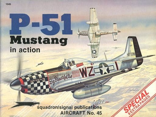 Military magazine P-51 Mustang in action Hobby | Book | Suruga-ya.com