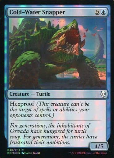 Magic The Gathering / English FOIL/C / Dominaria / Blue C : [FOIL] Cold ...