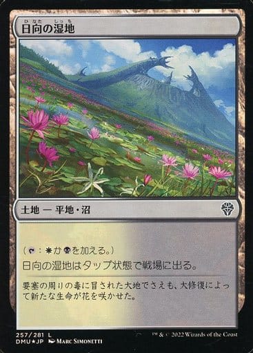 257/281 [L] : [DMU] [FOIL] Wetlands in Hyuga / Sunlit Marsh | Toy Hobby ...