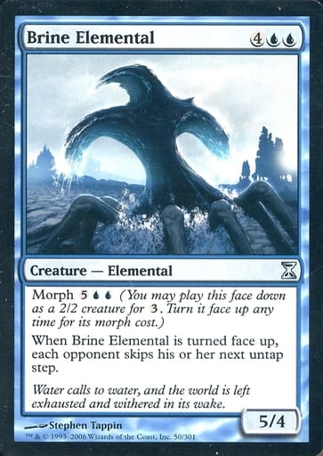駿河屋 - 50/301[U]：【TSP】Brine Elemental/塩水の精霊（マジックザギャザリング）