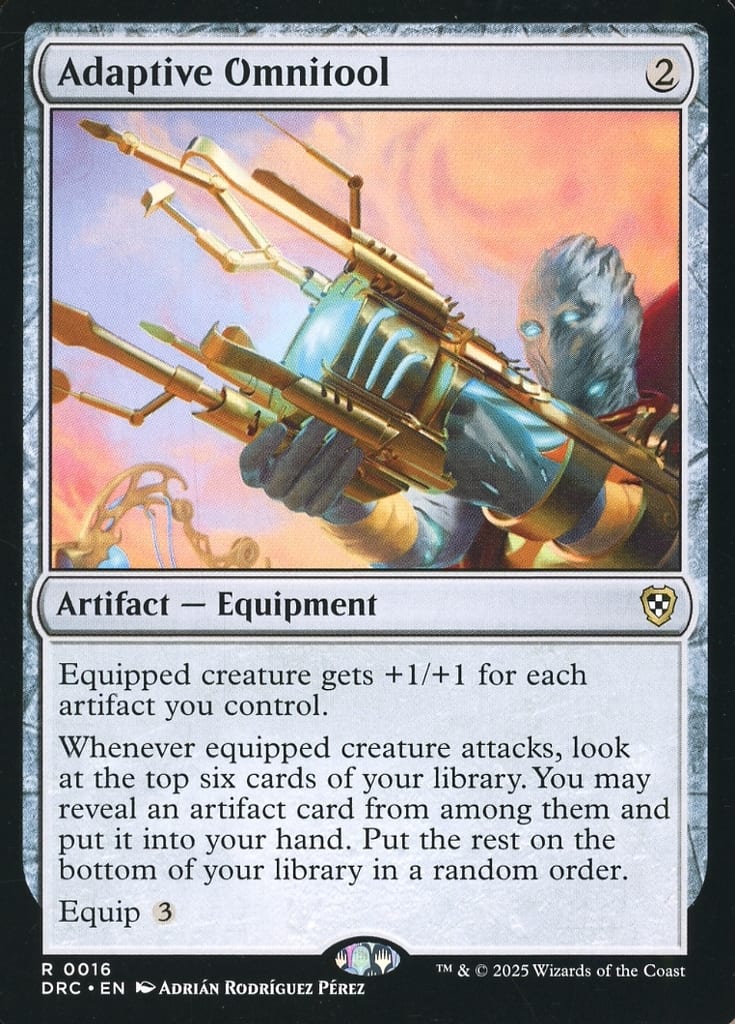 駿河屋 - 0016[R]：【DRC】Adaptive Omnitool/順応する万能工具（マジックザギャザリング）