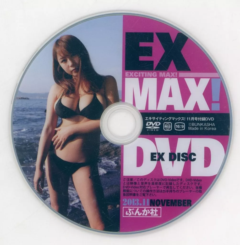 EX MAX! EX DISC 2013.11 NOVEMBER (エキサイティングマックス! 2013年11月号付録DVD) : グラビアアイドル動画