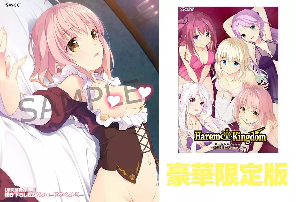 駿河屋 -【アダルト】 【駿河屋限定】HaremKingdom フルHDリマスター [豪華限定版] 駿河屋 SPECIAL EDITION ...