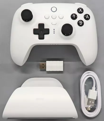 駿河屋 - 8Bitdo Ultimate Bluetooth Controller with Charging Dock(White ...