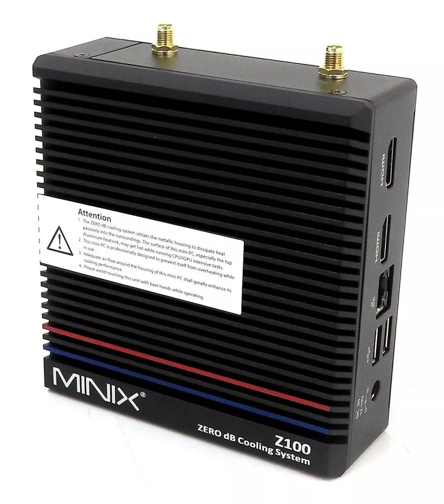 駿河屋 - MINIX NEO ファンレスminiPC Z100-0db（デスクトップPC）