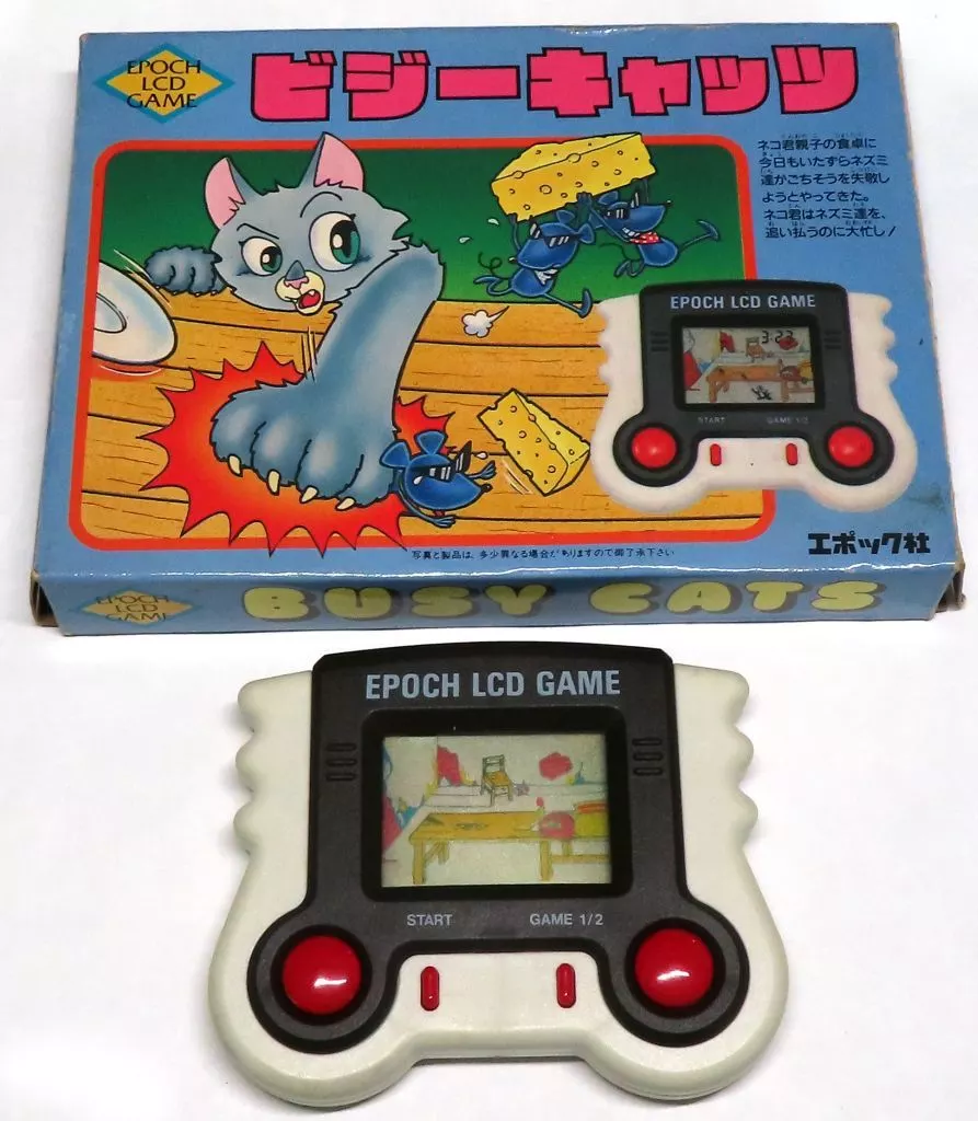 駿河屋 - ビジーキャッツ[EPOCH LCD GAME]（LSI）