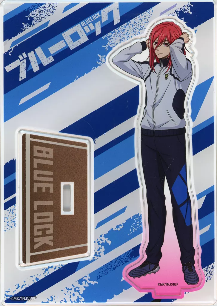 駿河屋 - 千切豹馬 アクリルスタンド トレーニングver. 「ブルーロック」 C102グッズ（アクリルスタンド）