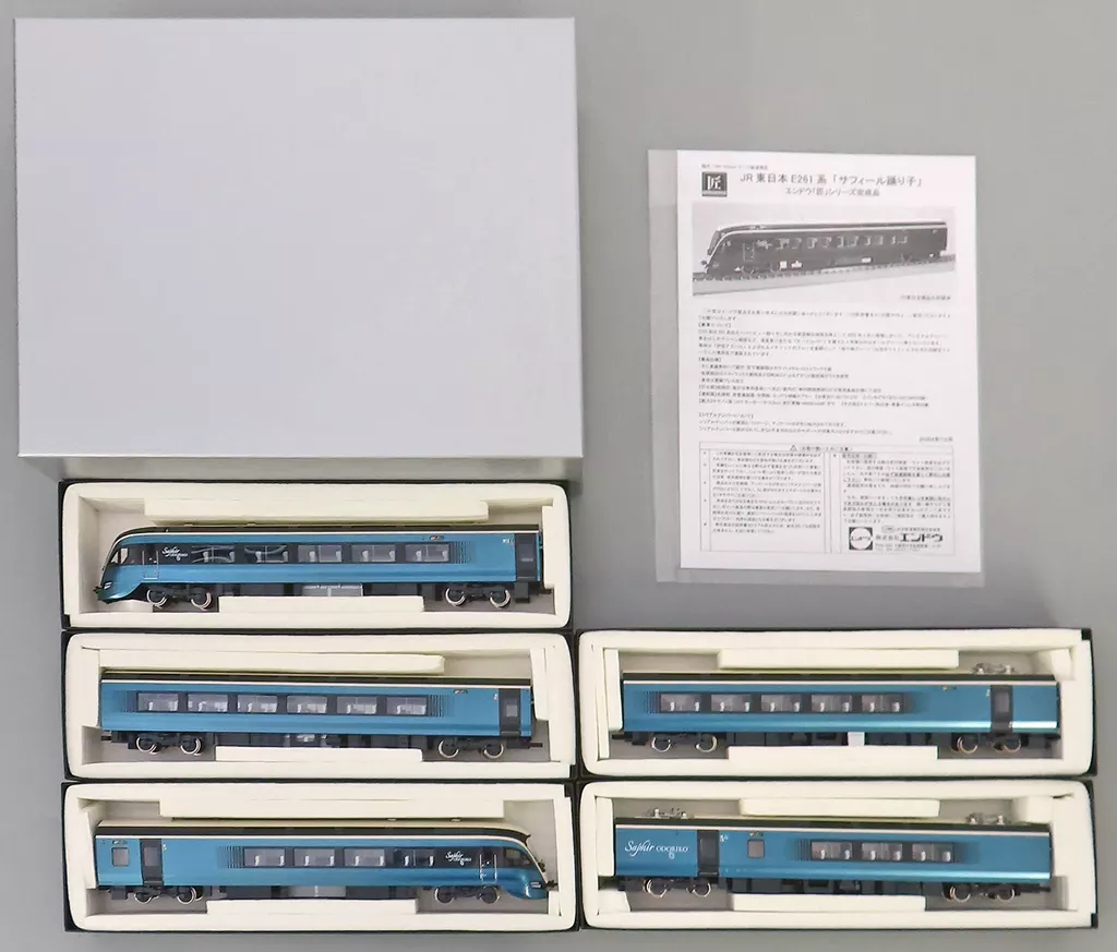 駿河屋 - HOゲージ 1/80 JR東日本E261系サフィール踊り子基本5両Aセット 「匠シリーズ」 [EST4792]（電車）
