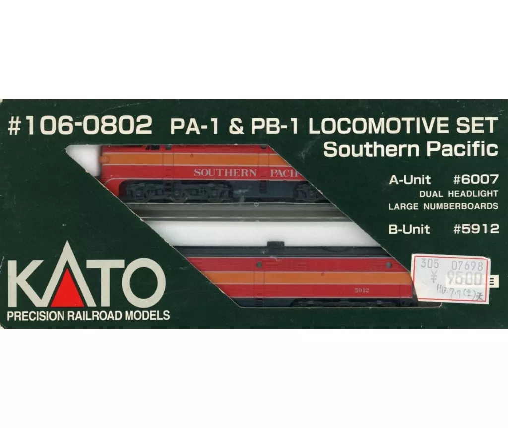 駿河屋 - 1/160 PA-1＆PB-1 LOCOMOTIVE SET Southern Pacific [106-0802]（外国型）箱 ...