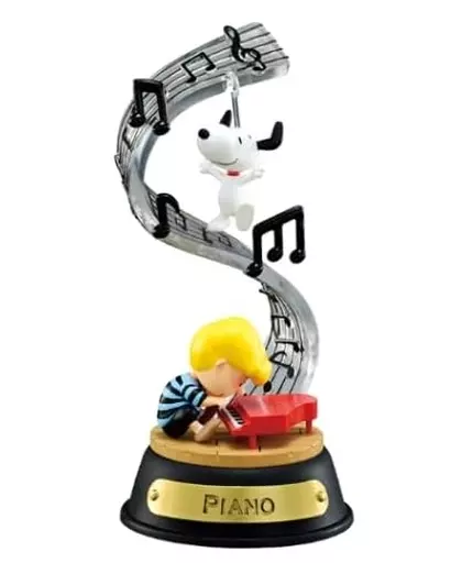 駿河屋 - 4.Piano 「PEANUTS(SNOOPY) Snoopy SWING ORNAMENT」（トレーディングフィギュア）