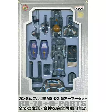 駿河屋 - ガンダム G3カラーVer. RX-78+G-PARTS「機動戦士ガンダム」フル可動MS-DX Gアーマーセット（フィギュア）