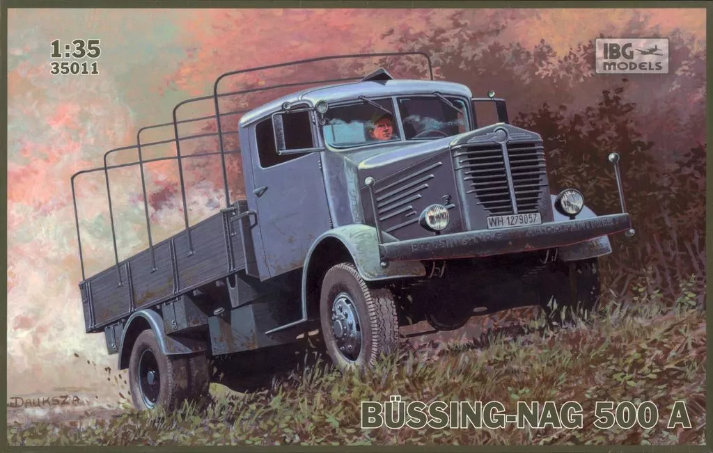 駿河屋 - 1/35 独・ビューシングNAG500A 4.5ton大型トラック4輪駆動 [PB35011]（プラモデル）