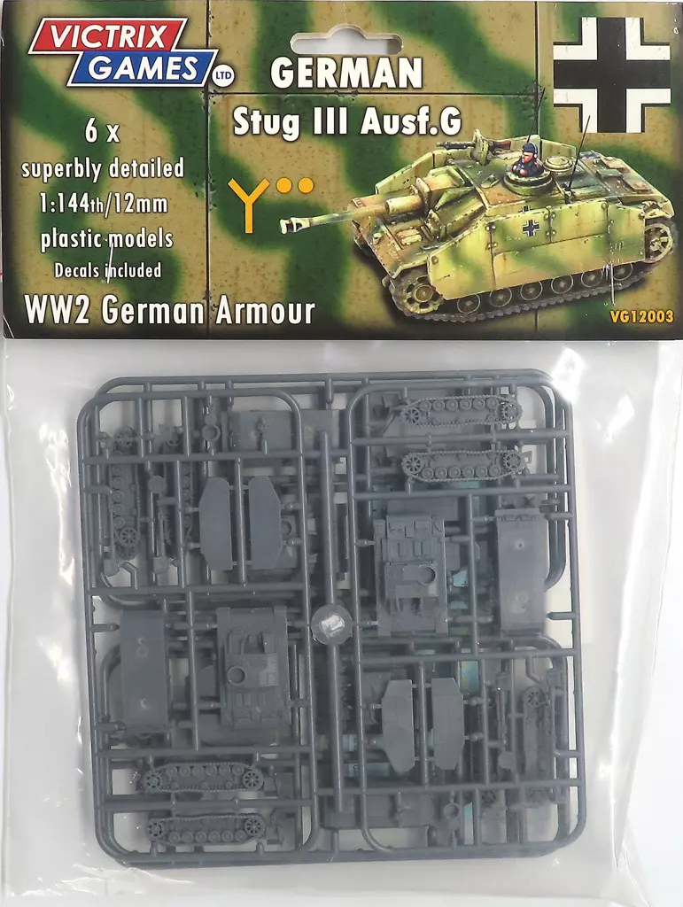 駿河屋 - 1/144 WW2 German Armour GERMAN Stug III Ausf.G(6両セット) [VG12003 ...