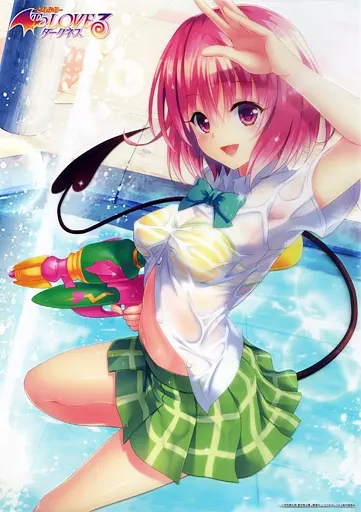 駿河屋 - A3クリアポスター モモ・ベリア・デビルーク(水遊びVer.) 「To LOVEる-とらぶる- ダークネス」（アニメ）