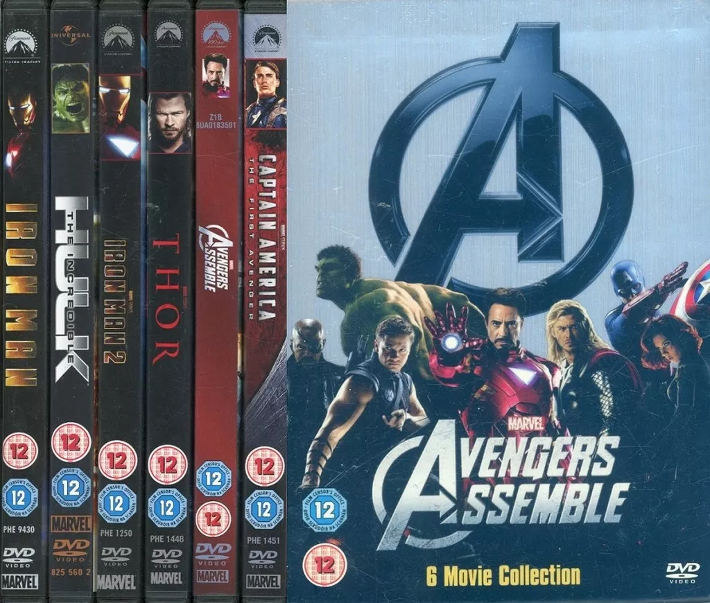 駿河屋 - MARVEL AVENGERS ASSEMBLE 6 Movie Collection [輸入盤]（映画）