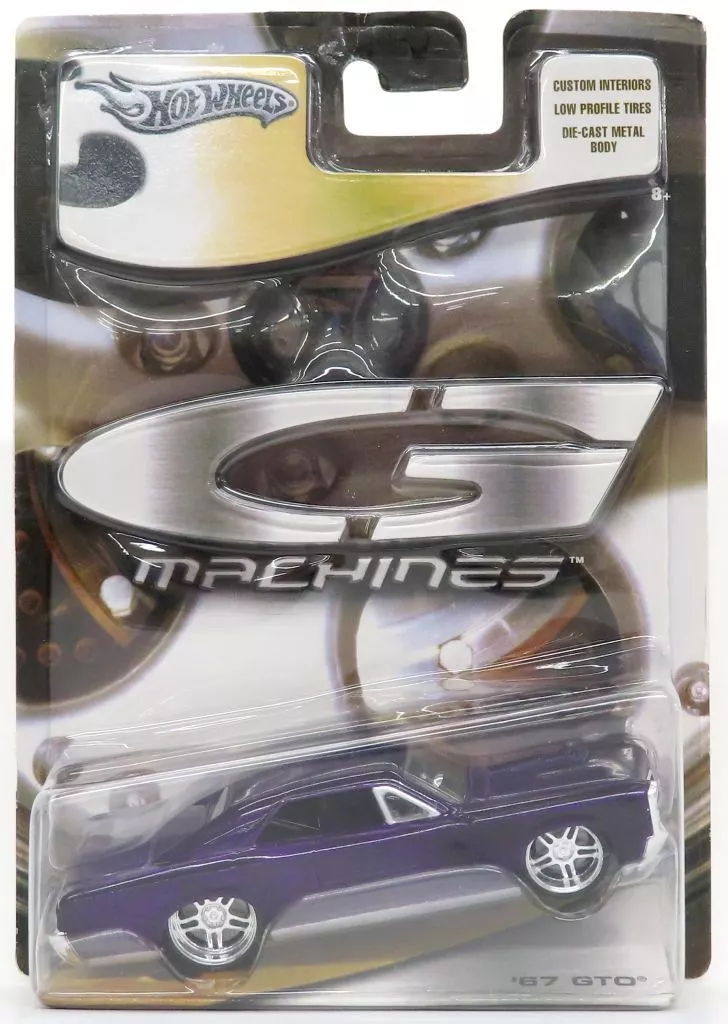 駿河屋 - 1/50 ’67 GTO(パープル) 「Hot Wheels G-Machines」 [MT2717J-999E]（ホットウィール ...